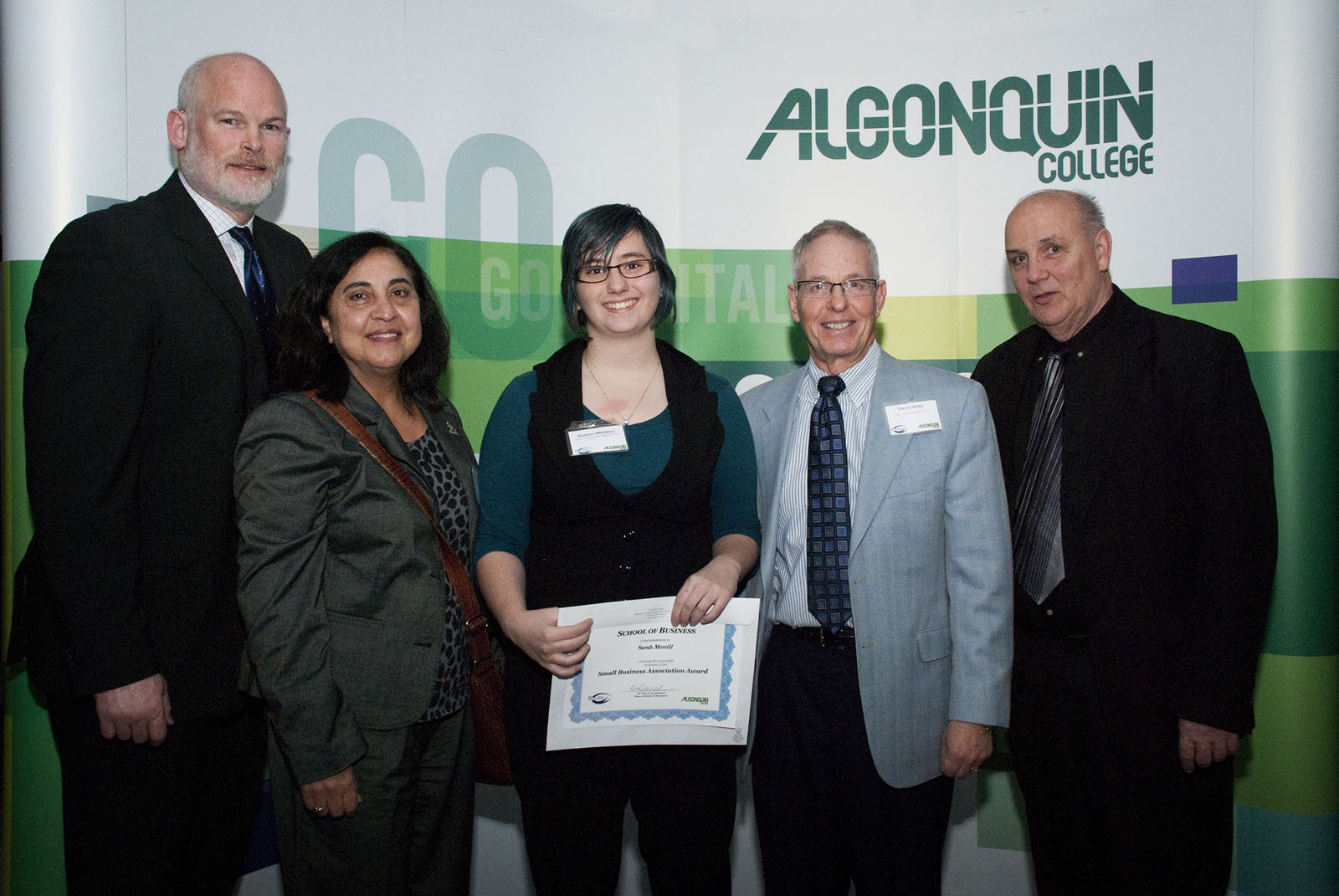 Small Business Association "Business Plan" Award - School of Business ...