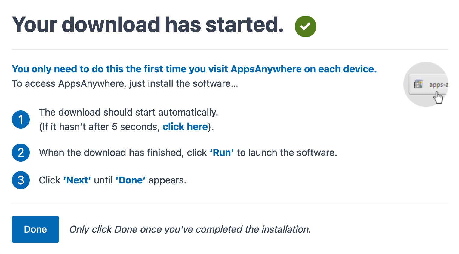 AppsAnywhere - Bring Your Own Device (BYOD)