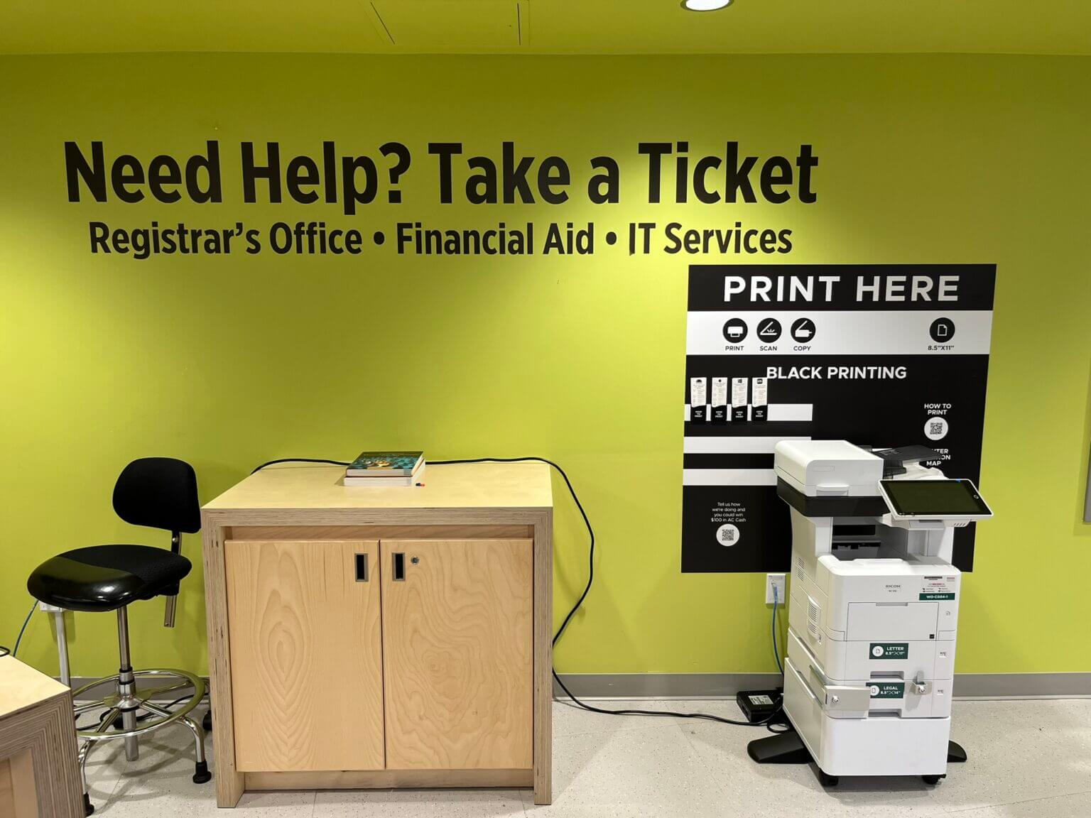 AC Printer Locations | Campus Printing