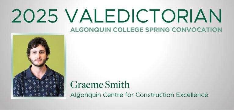 Meet our Valedictorian Graeme Smith | AC Blog