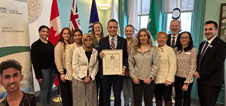 Ottawa Mayor Sutcliffe marks 50 years of nursing at Algonquin College ...