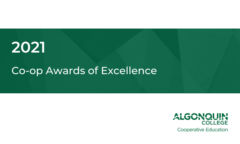 2021 Co-op Awards of Excellence - Co-op & Career Centre