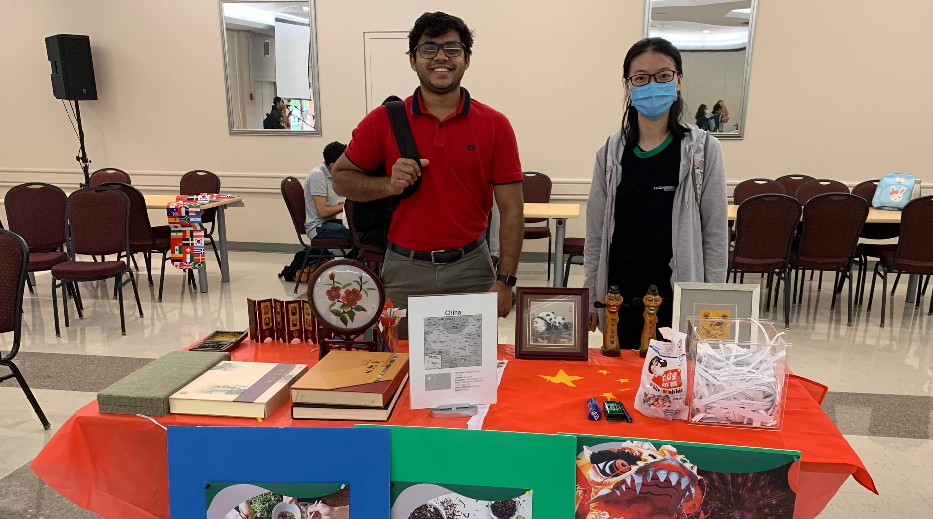 Students participating in cultural fair at Algonquin College ...