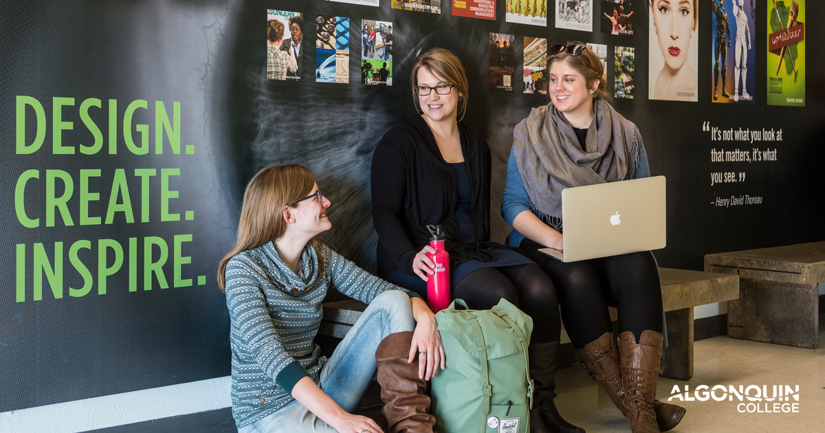 Algonquin College Graphic design Portfolio Info