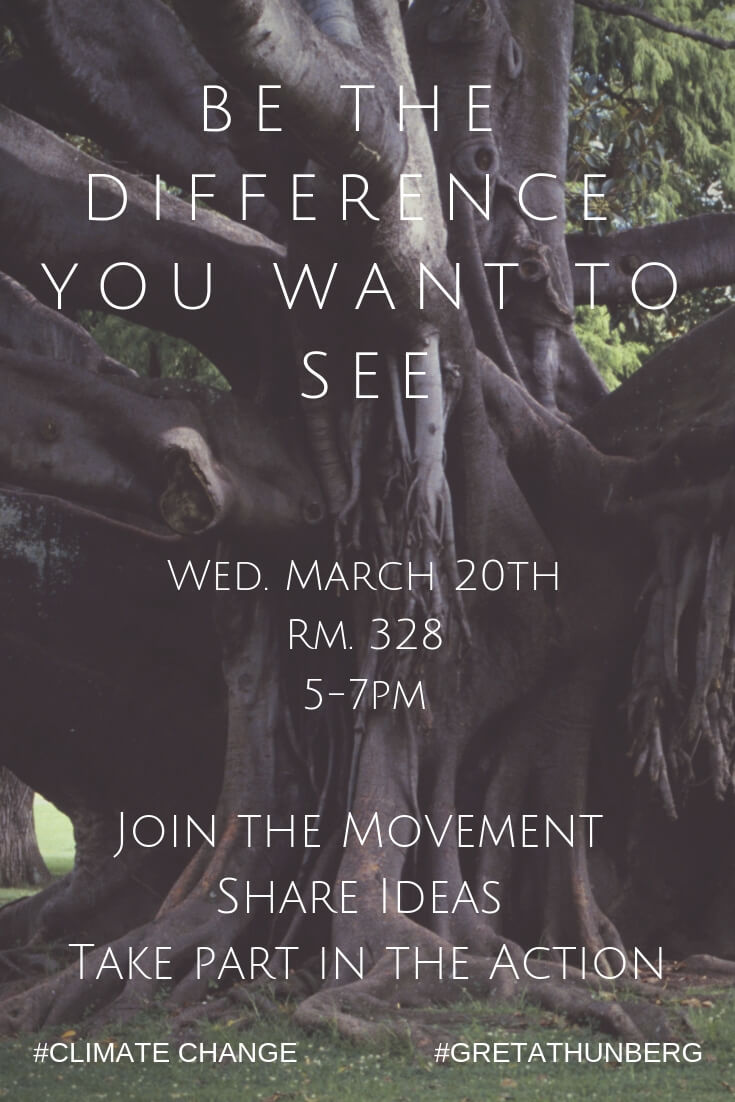 Climate Change Club Meeting - Pembroke Campus