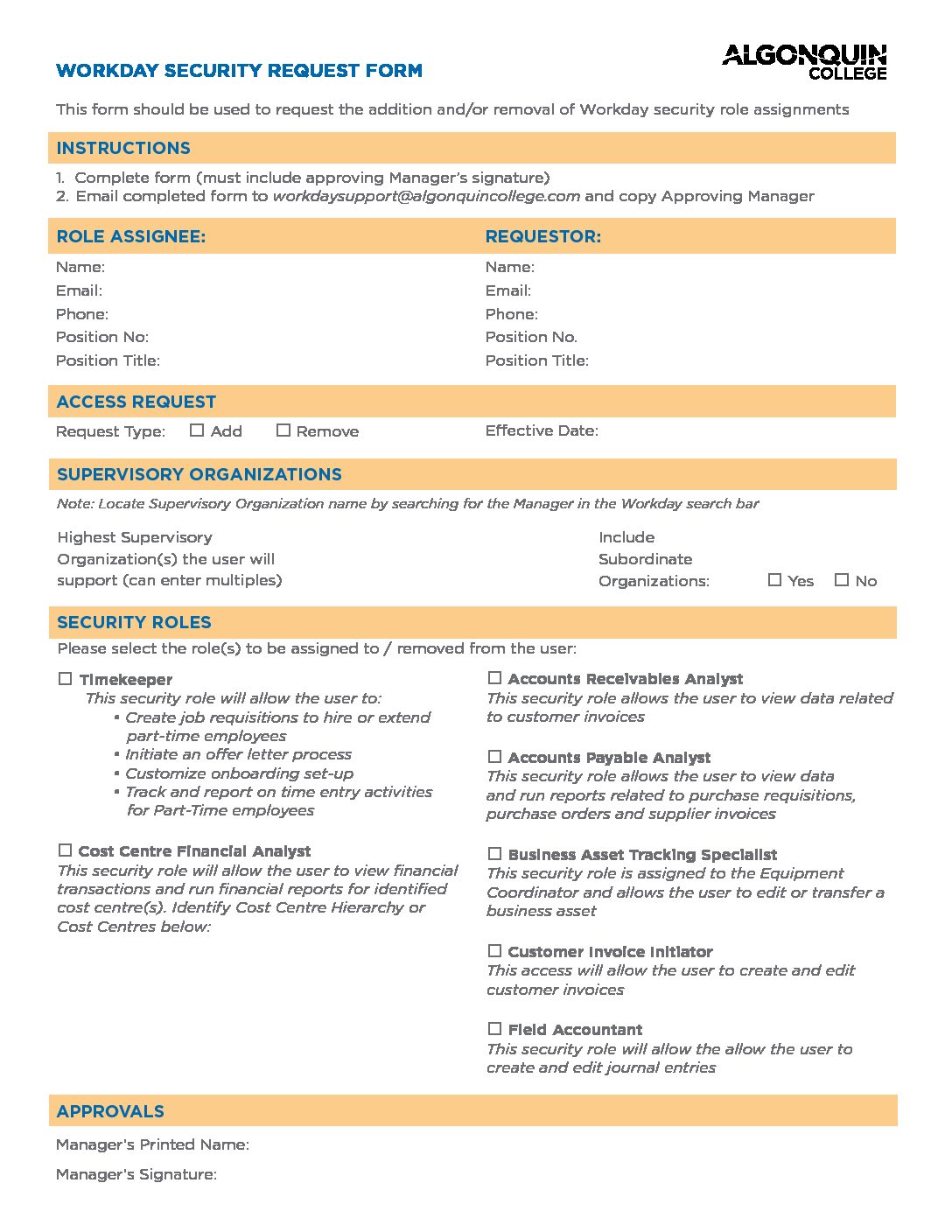 Workday Security Request Form_Jan2019 - Workday Support