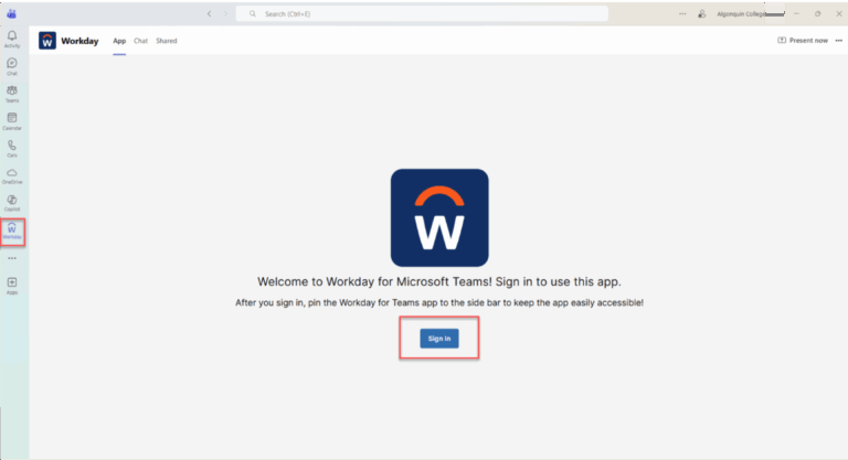 Workday app in Microsoft Teams – desktop and mobile - Workday Support